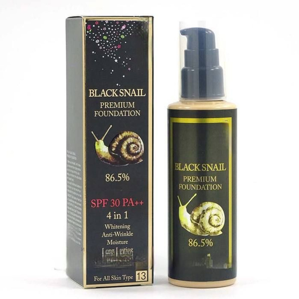 Крем тональный U Black Snail Premium Foundation 86.5% (тон № 13 ...