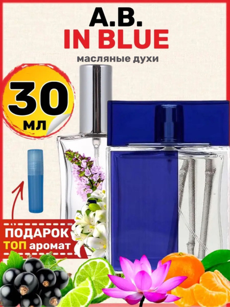 Духи масляные In Blue Ин Блю парфюм мужские - купить с доставкой по ...
