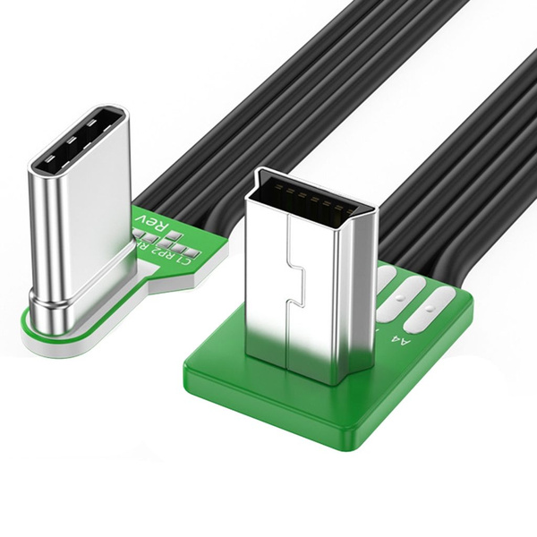 Кабель USB Type C - Mini USB, 10 см - купить с доставкой по выгодным ...