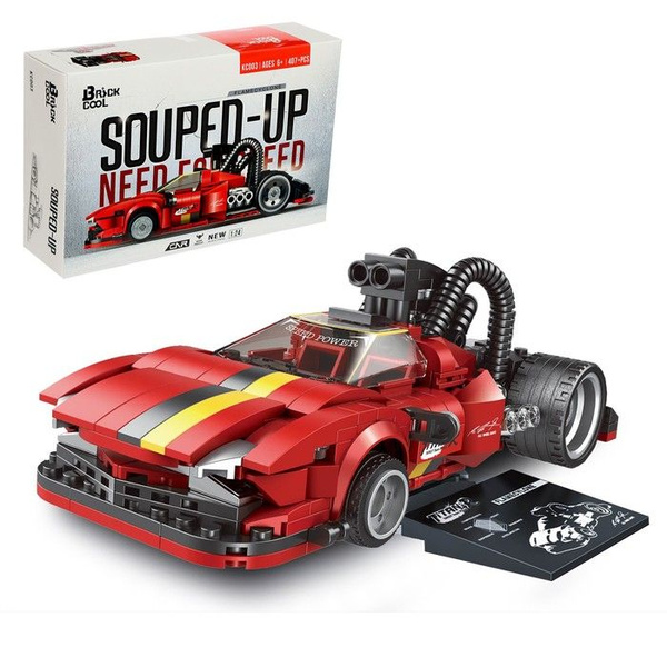 Конструктор Decool "Гонка", Пламенный циклон, 407 деталей купить на OZON по низкой цене (1717756166)