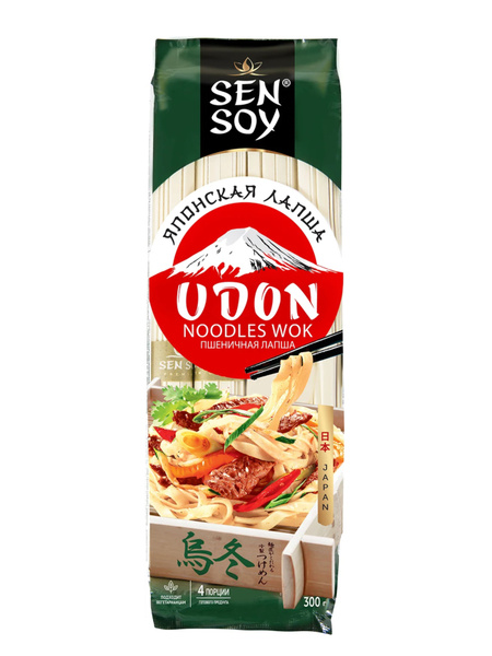 Sen Soy Premium Удон (Udon), 300 г - купить с доставкой по выгодным ...