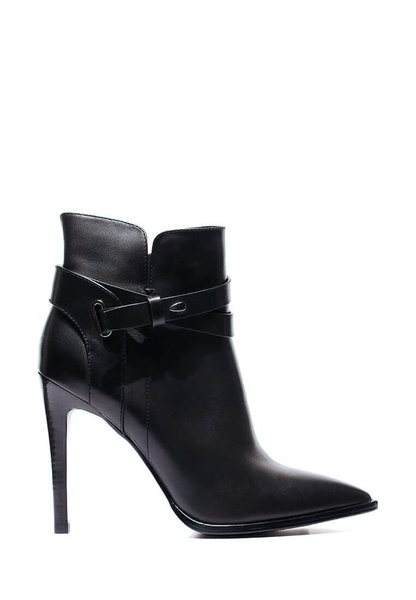 Ботильоны Женский BASCONI черный, размер 35 Зима F Молния Шпилька Италия купить c доставкой на ...