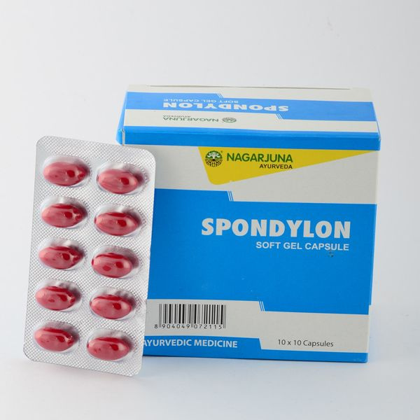 Spondylon Спондилон 100 шт Nagarjuna - купить с доставкой по выгодным ...