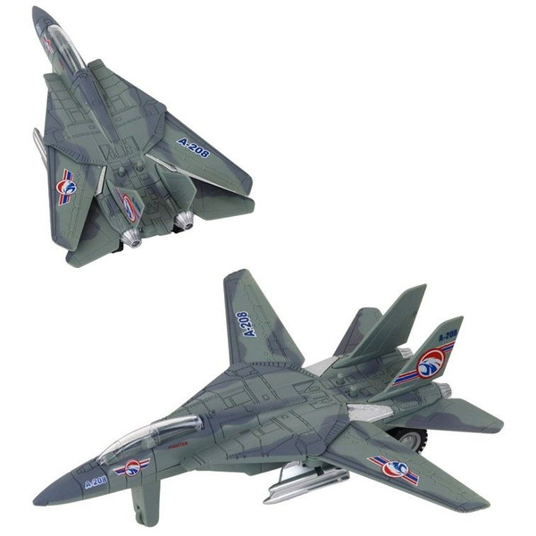 Характеристики Cамолет истребитель инерционный, игрушка детская для ...