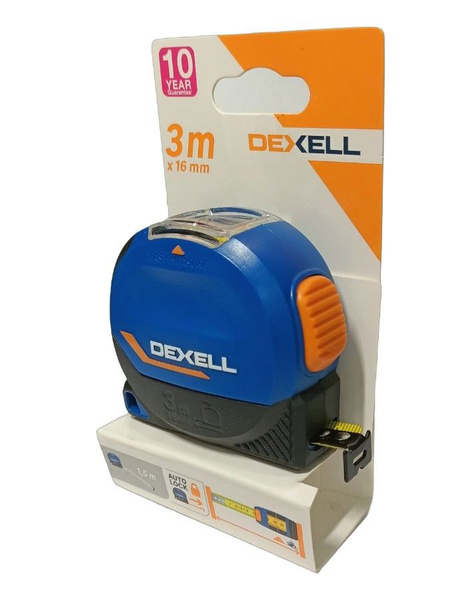 DEXELL Измерительная рулетка 3м x 15мм - купить с доставкой по выгодным ...