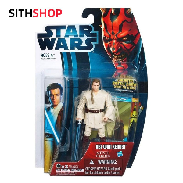 Фигурка Hasbro Star Wars Movie Heroes Obi-Wan Kenobi 3.75 Inch Action ...