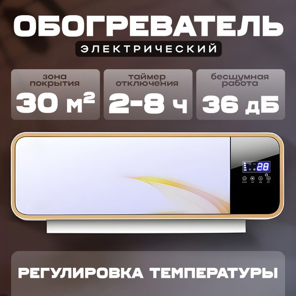 Обогреватель для дома настенный электрический купить на OZON по низкой ...