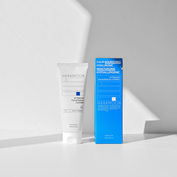 ОЧИЩАЮЩЕЕ СРЕДСТВО для лица 150 мл HARAMOON COSMETIC VEGAN PH-BALANCED ...