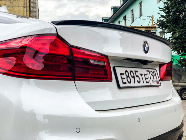 Характеристики Спойлер крышки багажника BMW G30/G30LCi M Performance ...