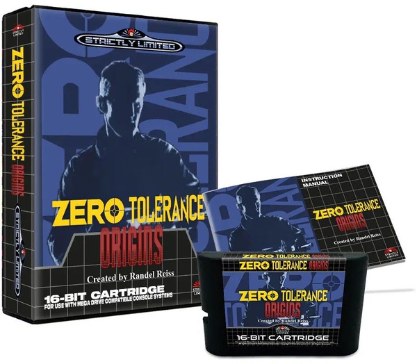 Игра Картридж Zero Tolerance Origins (Mega Drive Game) (16 bit ...