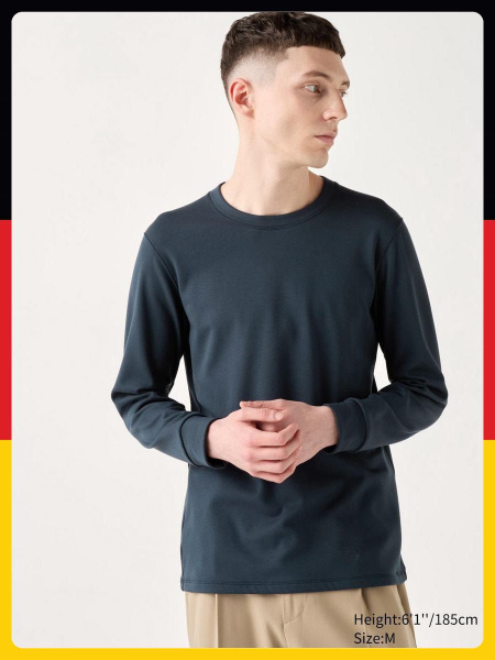 Термолонгслив Uniqlo 48 - купить по выгодной цене в интернет-магазине OZON (1720781424)