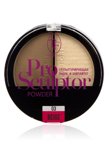 Характеристики TF Скульптурирующая пудра и хайлайтер PRO SCULPTOR ...