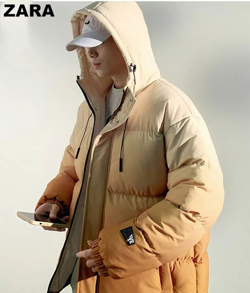 Пальто Zara, Зима, размер 44, цвет карамельный, Полиэстер - купить по выгодной цене в интернет ...