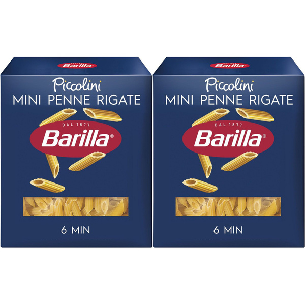 Макаронные изделия Barilla Piccolini Penne Rigate Mini No 66 450 г ...