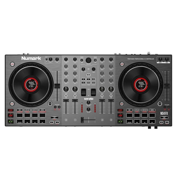 Numark Ns4fx Professional 4 Decks Dj Контроллер черный купить на OZON ...