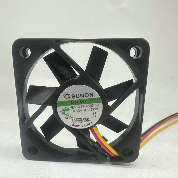SUNON ME50101V1-0000-G99 12V 1.32W 5010 5 см бесшумный вентилятор купить на OZON по низкой цене ...