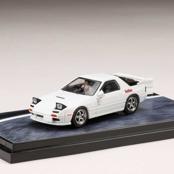 Машинка модель Hobby Japan 1/64 Mazda RX7 FD FC3S Initial Text D JDM ...