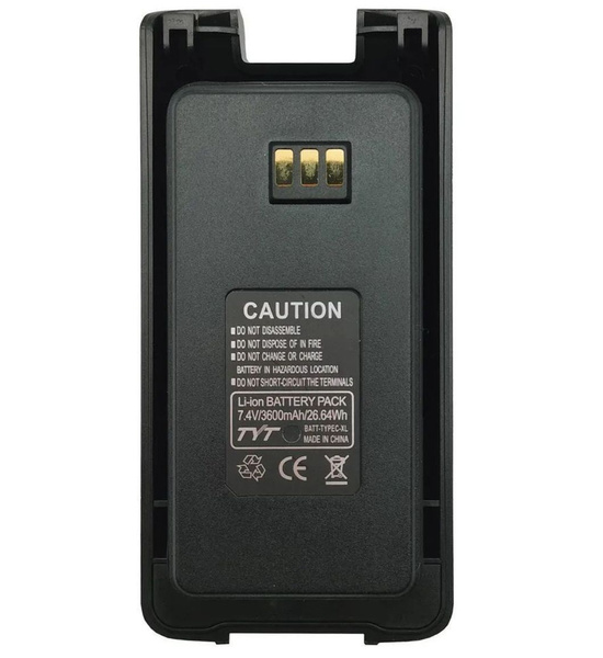 Аккумулятор для рации TYT MD-UV390 (3600 mAh)+Type-Cwu купить на OZON по низкой цене (2046754720)