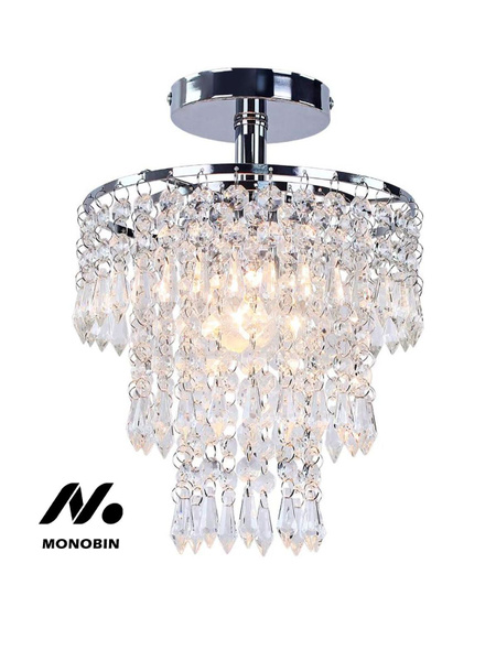 MONOBIN Люстра потолочнаялюстра хрустальная потолочная, прихожая ...