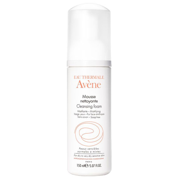 AVENE Очищающая пенка для снятия макияжа, 150 мл (Очищающая пенка ...