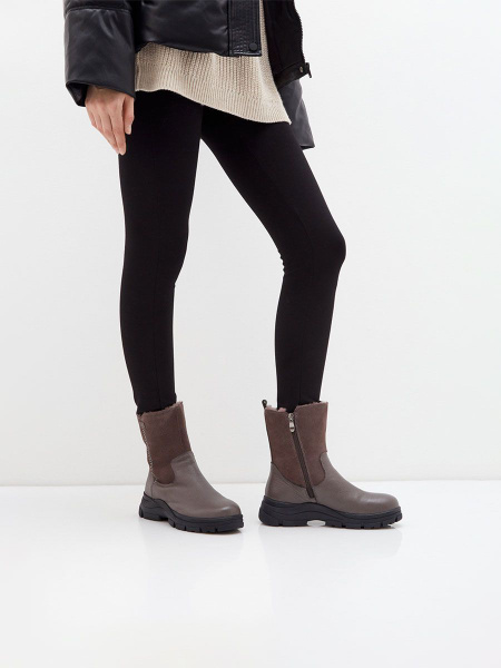 Сапоги Девочки, Женский Ortmann, размер 41 серый Зима H Германия Молния купить c доставкой на ...