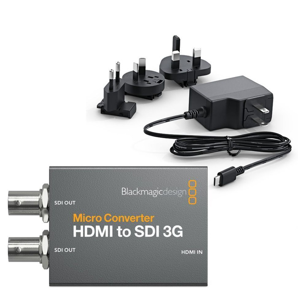 Микро конвертер Blackmagic Micro Converter HDMI - SDI 3G wPSU купить на OZON по низкой цене ...