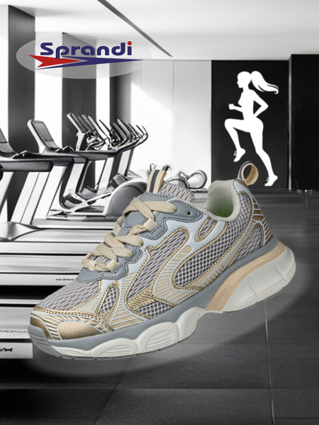 Кроссовки Женский Sprandi Экозамша Спортивная ходьба, размер 38 R (средняя) Лето Шнурки Китай ...