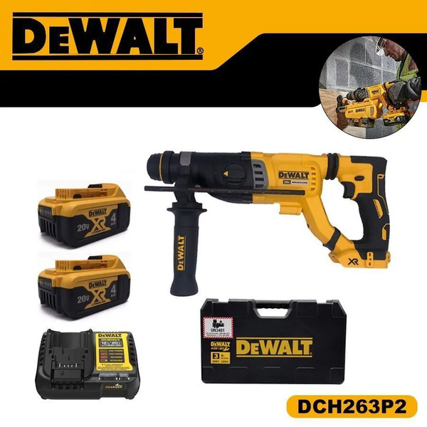 DeWalt 20 В Отбойный молоток электрический, Перфоратор От аккумулятора ...