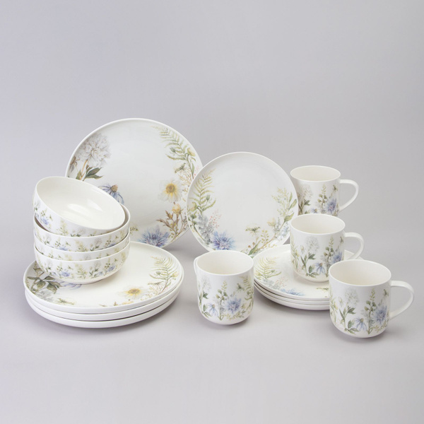 Lefard Набор столовой посуды "grasses" из 16 предм., количество персон: 4 купить на OZON по ...