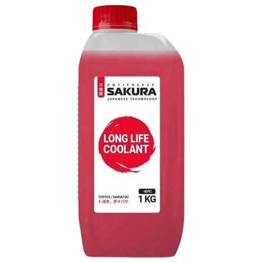 Антифриз (красный) SAKURA RED 1 кг купить на OZON по низкой цене ...