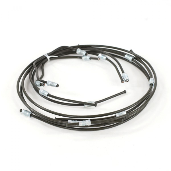 Трубки тормозные ВАЗ 2101-07 омедненные с полимерн. покрытием (к-т 7 шт ...