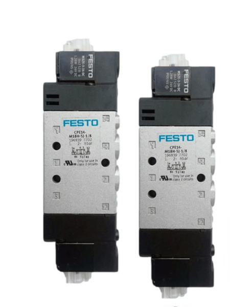 FESTO электромагнитный клапан CPE18-M1H-5/3G-1/4 170247 купить на OZON ...