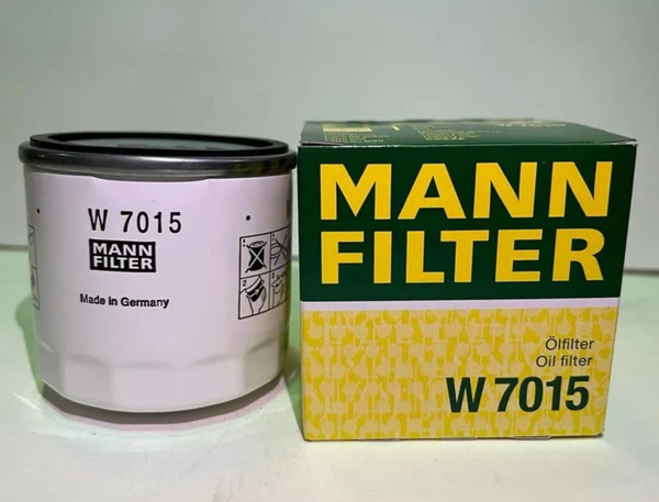 Фильтр масляный MANN FILTER W 7015 купить на OZON по низкой цене (1769015093)