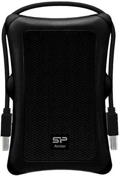 Silicon Power 1 ТБ Внешний жесткий диск Armor A30 (Armor A30), черный ...
