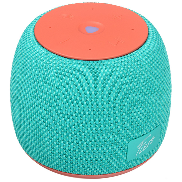 Умная колонка Fiero Hi Алиса, Bluetooth, Wi-Fi, Питание 220В, Бирюзовый ...