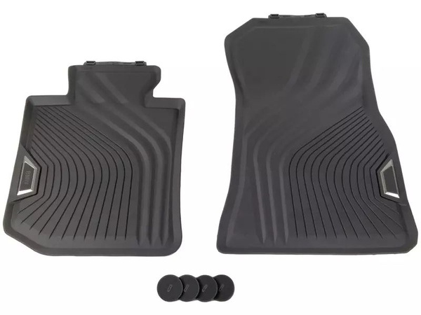 Передние всепогодные коврики BMW 4 серии G22, G23, G82, G83 оригинал ...
