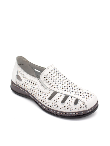 Туфли Женский Covani Натуральная кожа, размер 38 7 Россия Легкая модель, Перфорация купить c ...