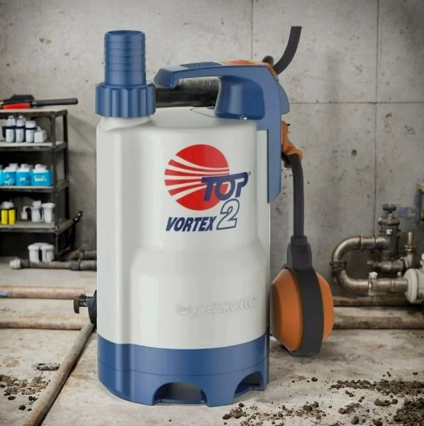 Насос дренажный Pedrollo TOP 2-VORTEX - 0,37 кВт (1x220/240 В, Qmax ...