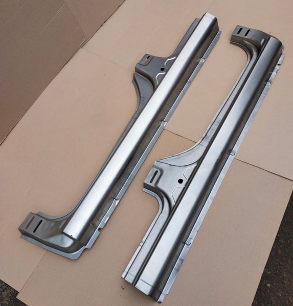 Металлические пороги Гранта Калина Датсун высокие / Пороги Lada Granta ...