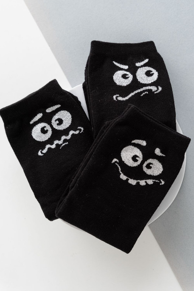 Носки Мальчики AMICHEVOLE BERCHELLI, размер 35, 37 Трикотаж На любой сезон черный, черный ...