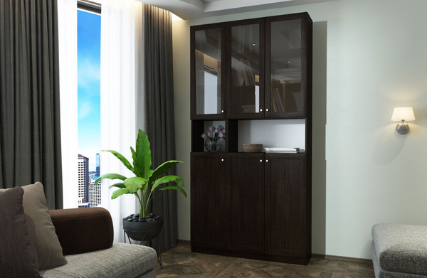 Стеллаж билли, 120х30х237 см, NICE MEBEL купить c доставкой на OZON по низкой цене (1851140295)