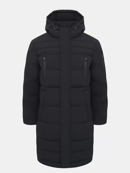 Куртка Мужской Ritter jeans черный Нейлон, Полиэстер, размер 58 Длинный ...