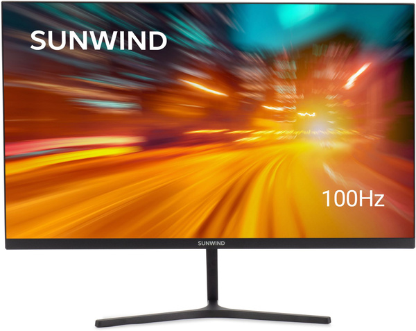 SUNWIND 23.8" Монитор SM-24FI401 , черный купить на OZON по низкой цене (1858165555)