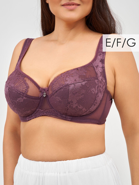 Бюстгальтер Женский Finikin мягкая чашка на каркасе, полудублированная чашка, размер 90F ...