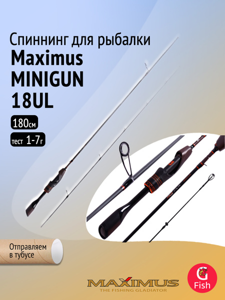 Спиннинг Maximus MINI GUN, от 1 гр купить c доставкой на OZON по низкой ...