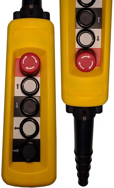 ПКТ-40Б-C(XACA4713.S.BR) (4 кнопки1НО+гриб с фиксацией1НЗ) пульт вес 0 ...