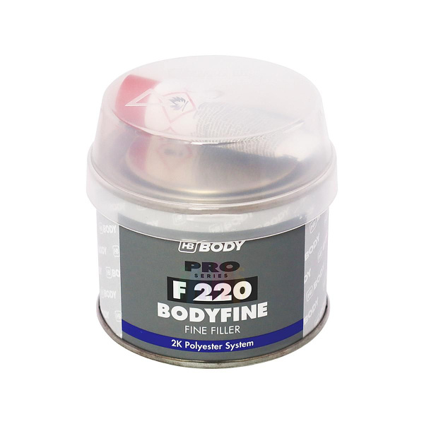 HB BODY F220 Fine Финишная мелкозернистая доводочная автомобильная шпатлевка (автошпатлевка боди ...