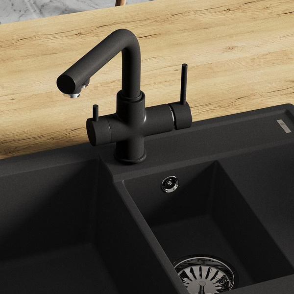 Смеситель для кухни Lemark Comfort LM3061PGR Грей купить на OZON по низкой цене (1878771488)