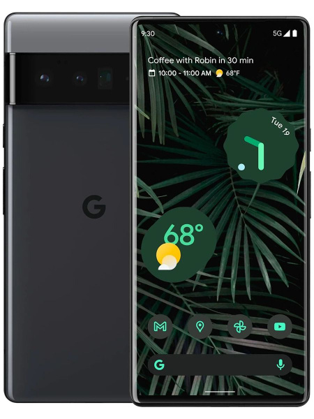 Смартфон Google Pixel 6 Pro 256 ГБ 12 ГБ Черный 6.7 OLED/AMOLED Google Pixel 6 Pro купить c ...