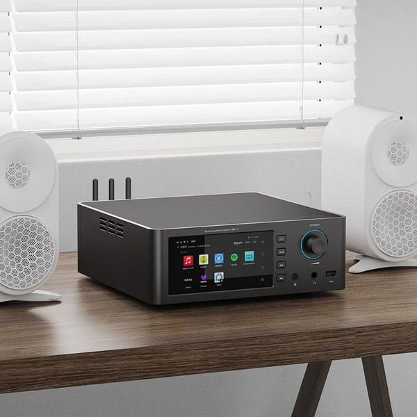 SHANLING SM1,3 Высокопроизводительный Hi-Fi стример все-в-одном настольный ЦАП AMP Hi-Res Audio ...